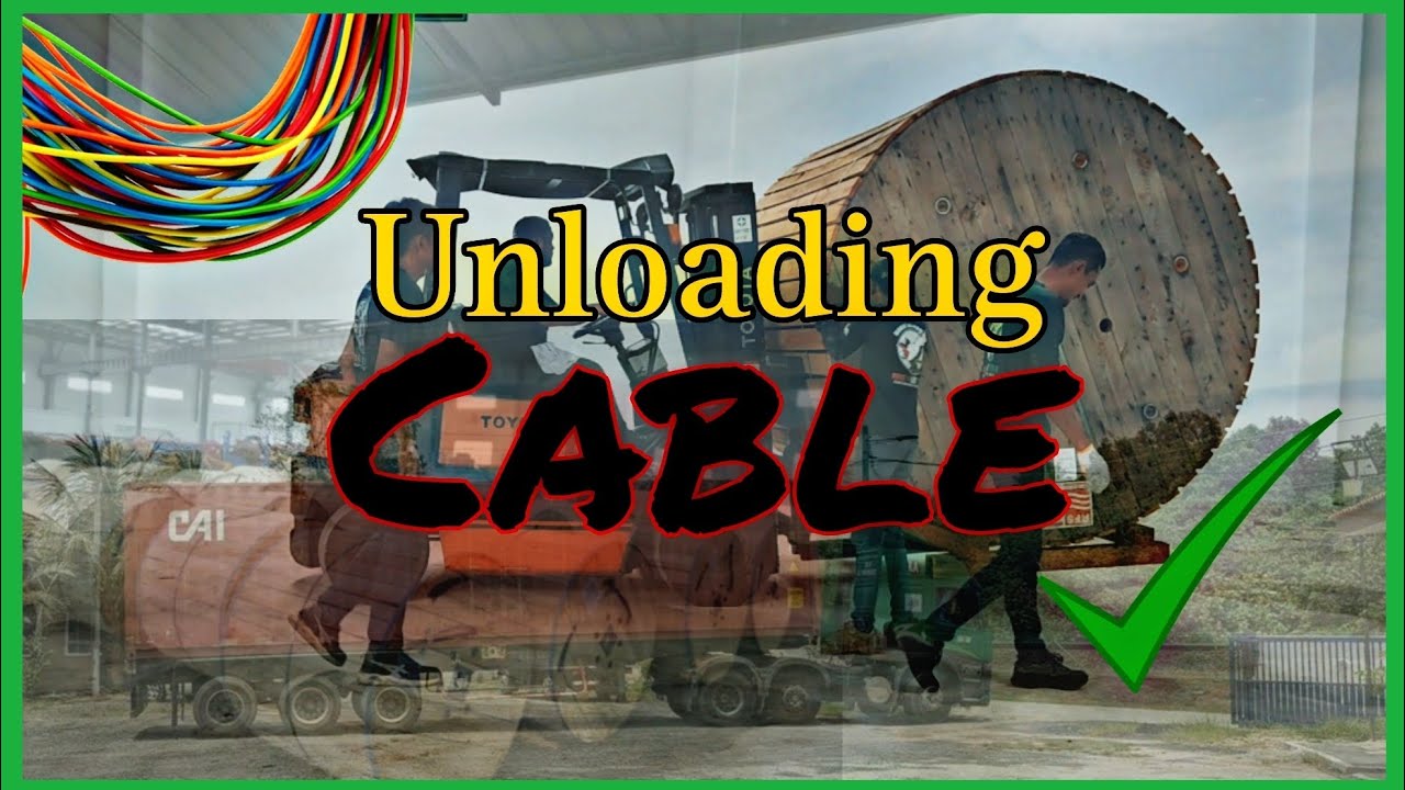 Unloading Cable - DUE Movers Services - YouTube
