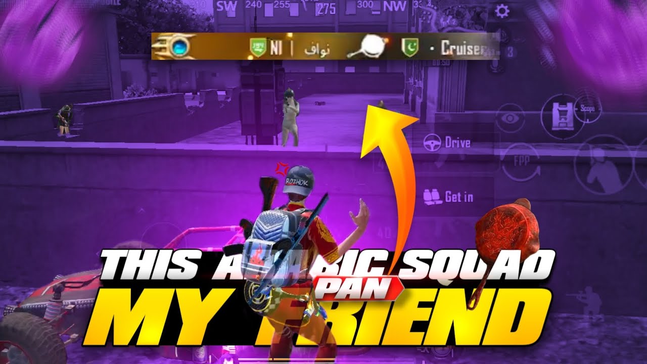 This arabic squad pan my friend 🥲 | FalinStar Gaming | PUBG MOBILE ...