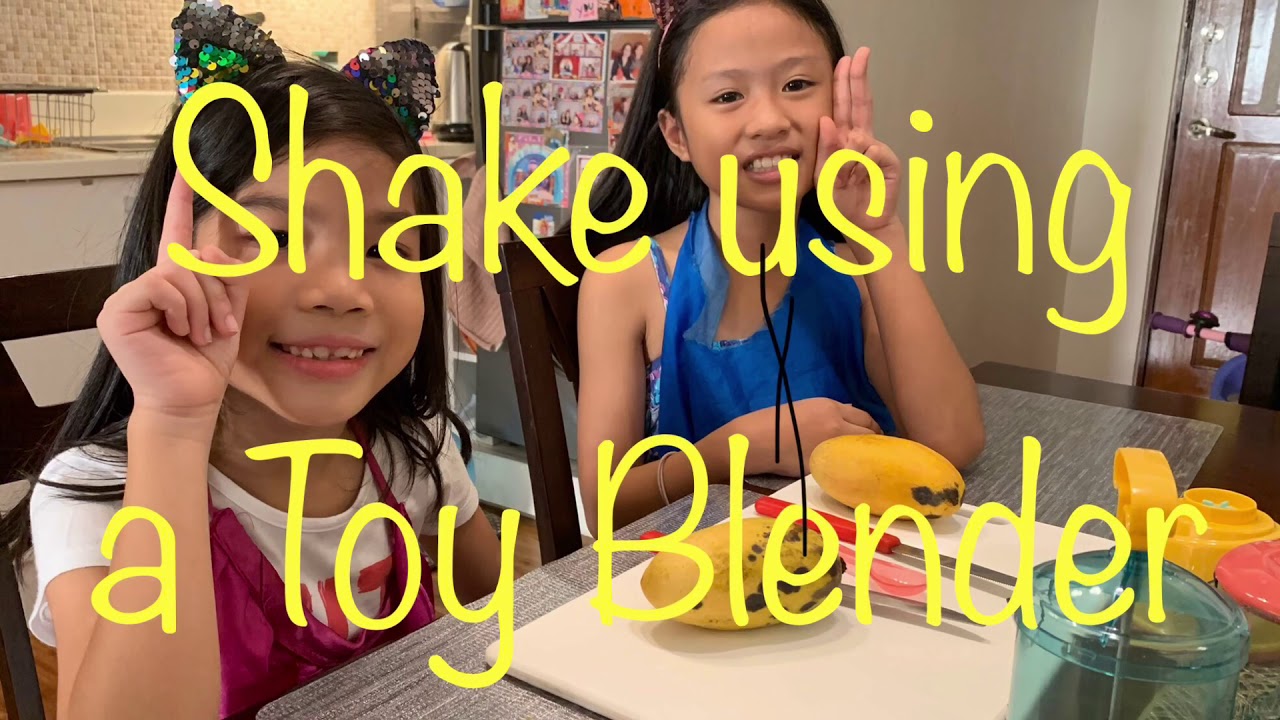 Shake and Popsicle Using Playgo My Ice Works Toy Blender - YouTube