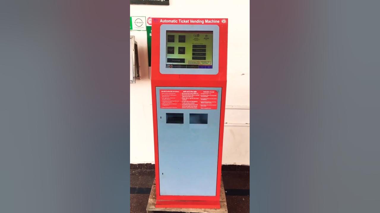 Railway Ticket booking In Automatic Ticket Vending Machine #atvm IRCTC ...
