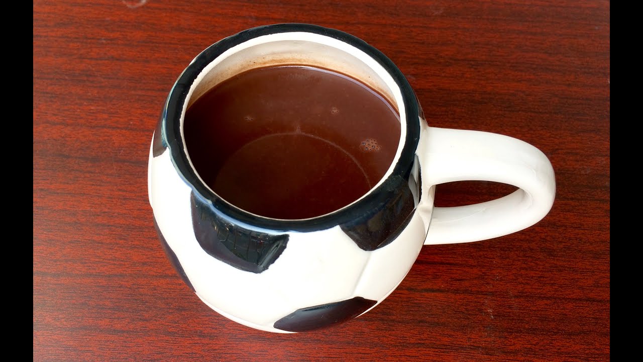 Dark Hot Chocolate - YouTube