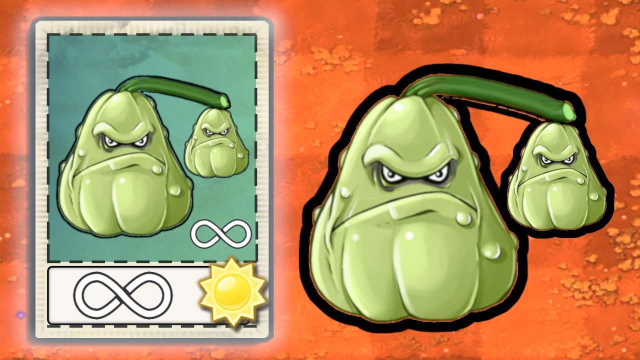 PvZ 1 PC – 5 MAX Level 65535 Squash vs All Zombies – Plants vs Zombies ...