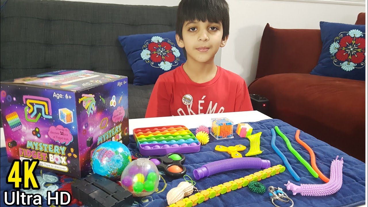 Mystery Fidget Box Unboxing, Review and Playing | Unwrap to Discover 21 ...