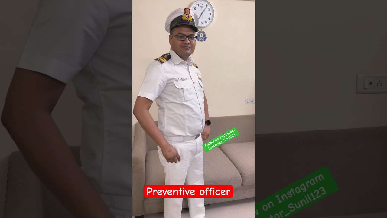 Preventive officer / Mumbai custom / kapil bairwa / preventive officer ...