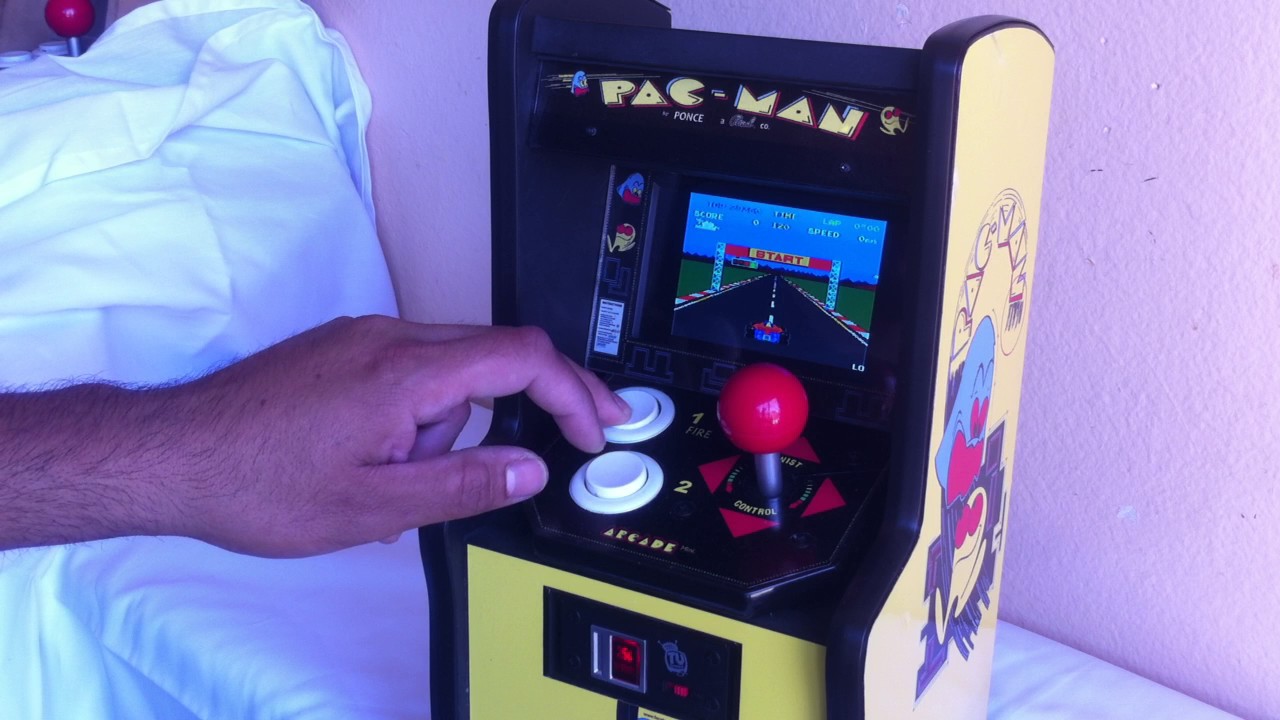 🔴 PAC MAN ARCADE-MINI MACHINE 12" TALL RETRO TABLE TOP HANDMADE - YouTube