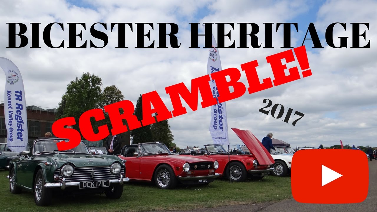 Bicester Heritage Scramble 2017 - YouTube