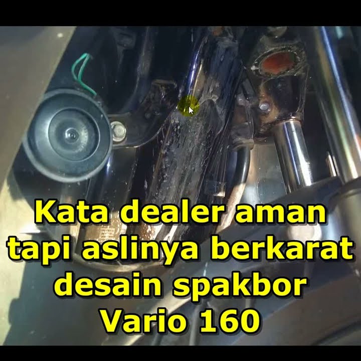 Testimoni seorang pemilik motor Vario 160: aman kok (padahal ada ...