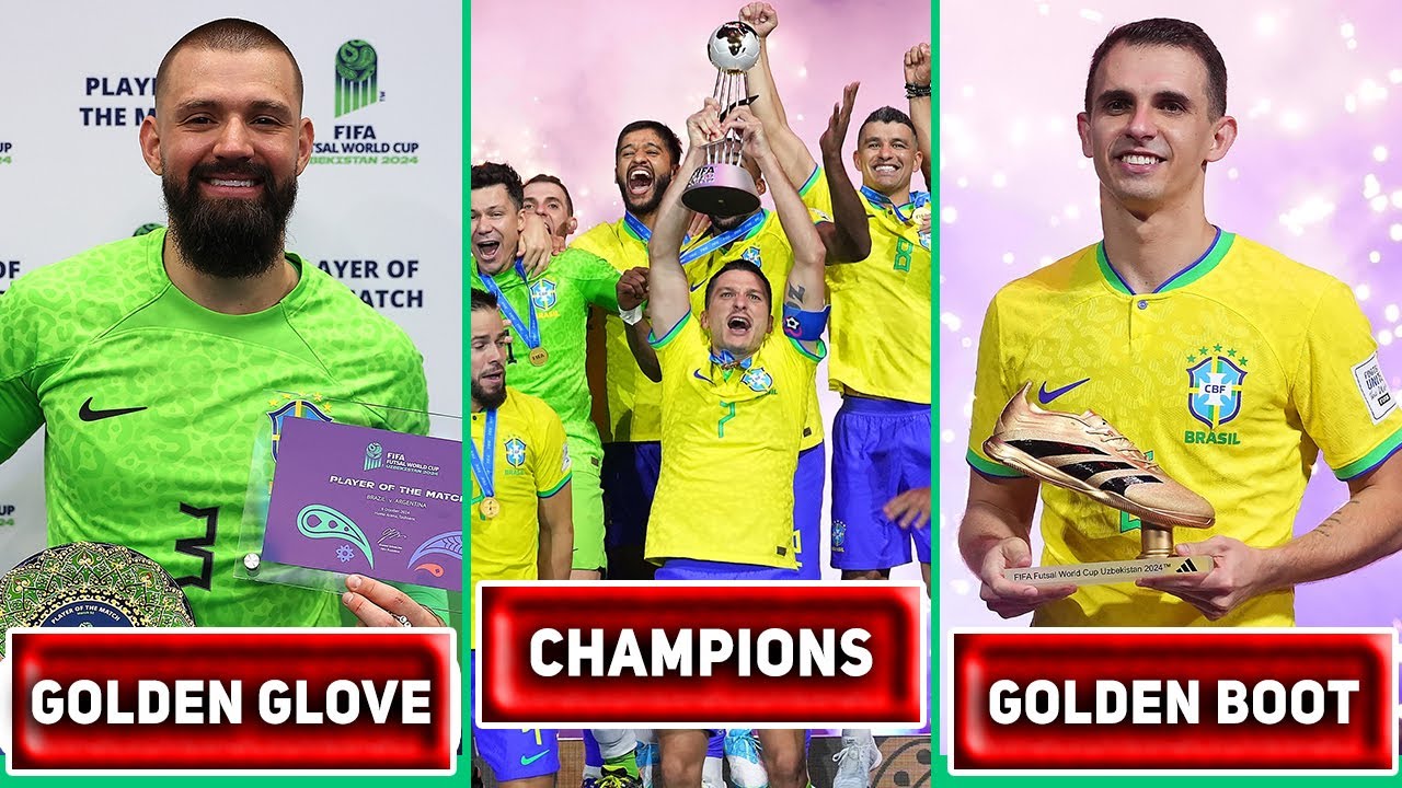 FIFA FUTSAL WORLD CUP 2024 AWARDS WINNERS - FIFA Futsal World Cup ...