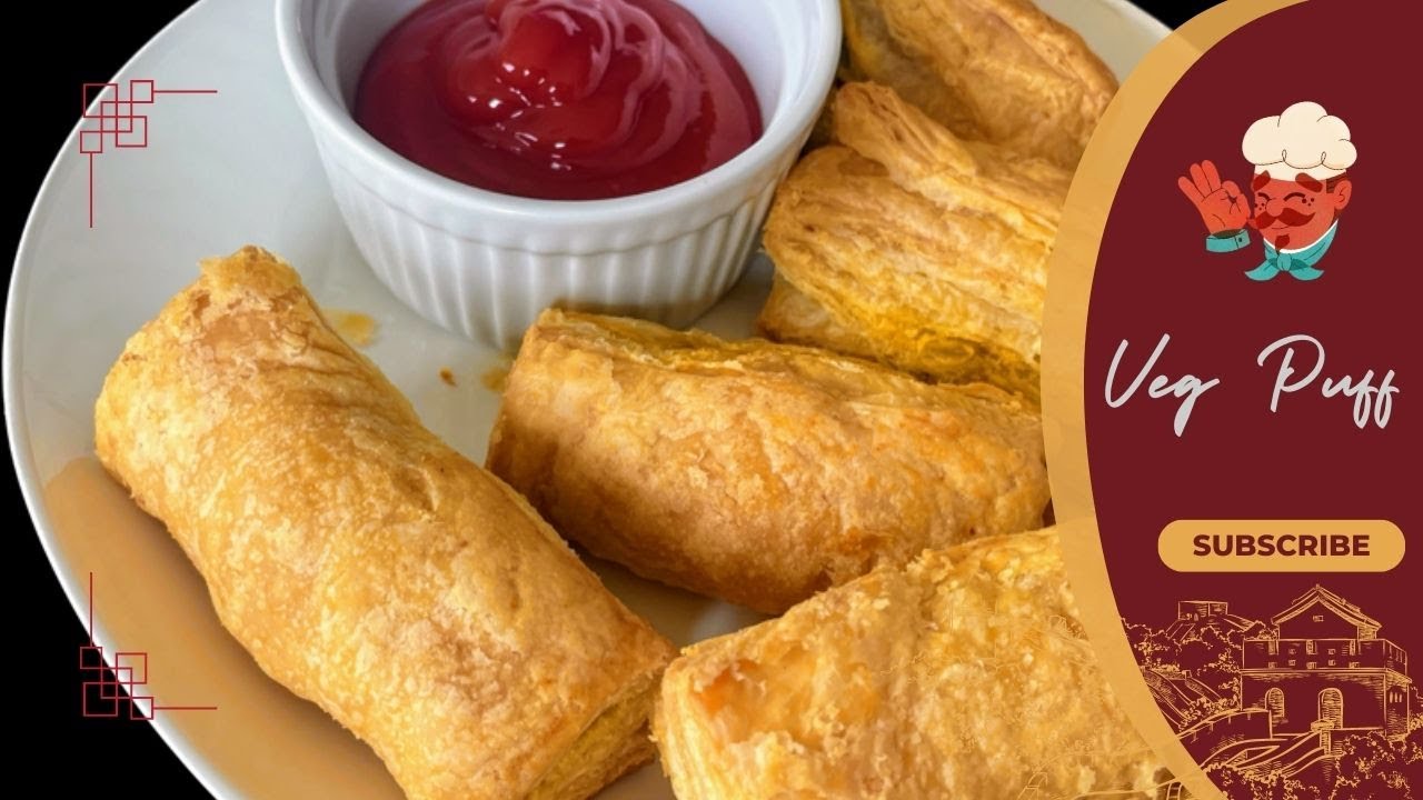 Easy Veg Puff Recipe in Oven I Veg Puff #puff - YouTube