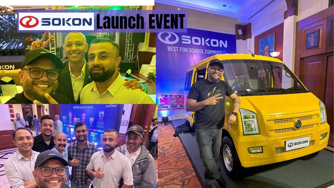 SOKON EC 36 EV_11 seater VAN launched in NEPAL - YouTube