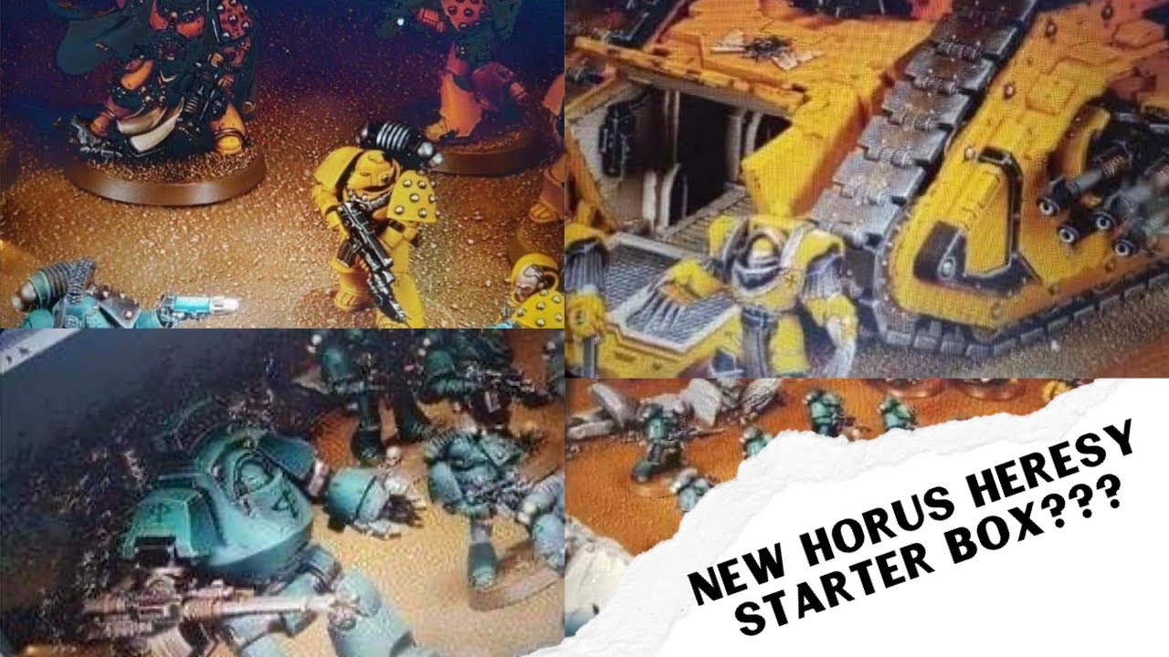 New Horus Heresy Starter Set???? - YouTube
