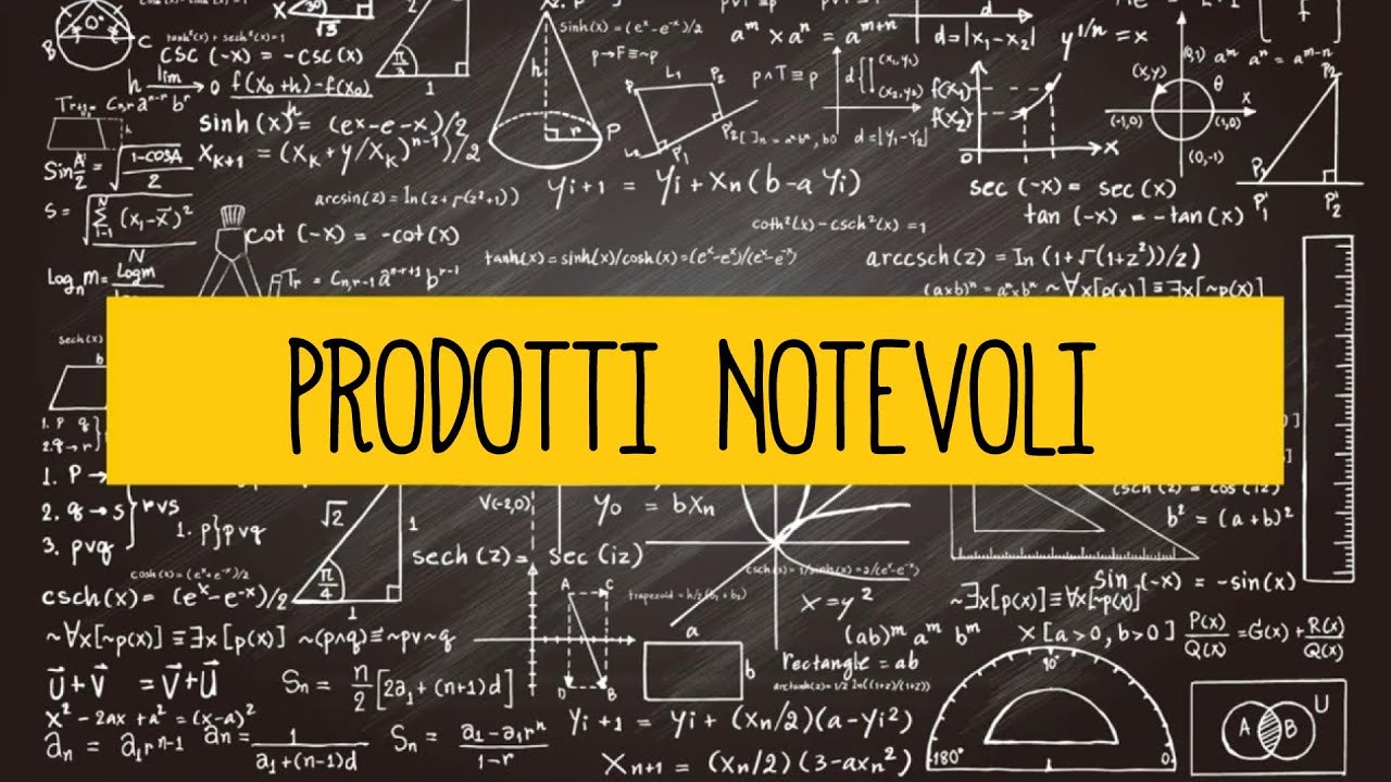 MATEMATICA: Prodotti notevoli (inter. geom. cubo di binomio) - YouTube
