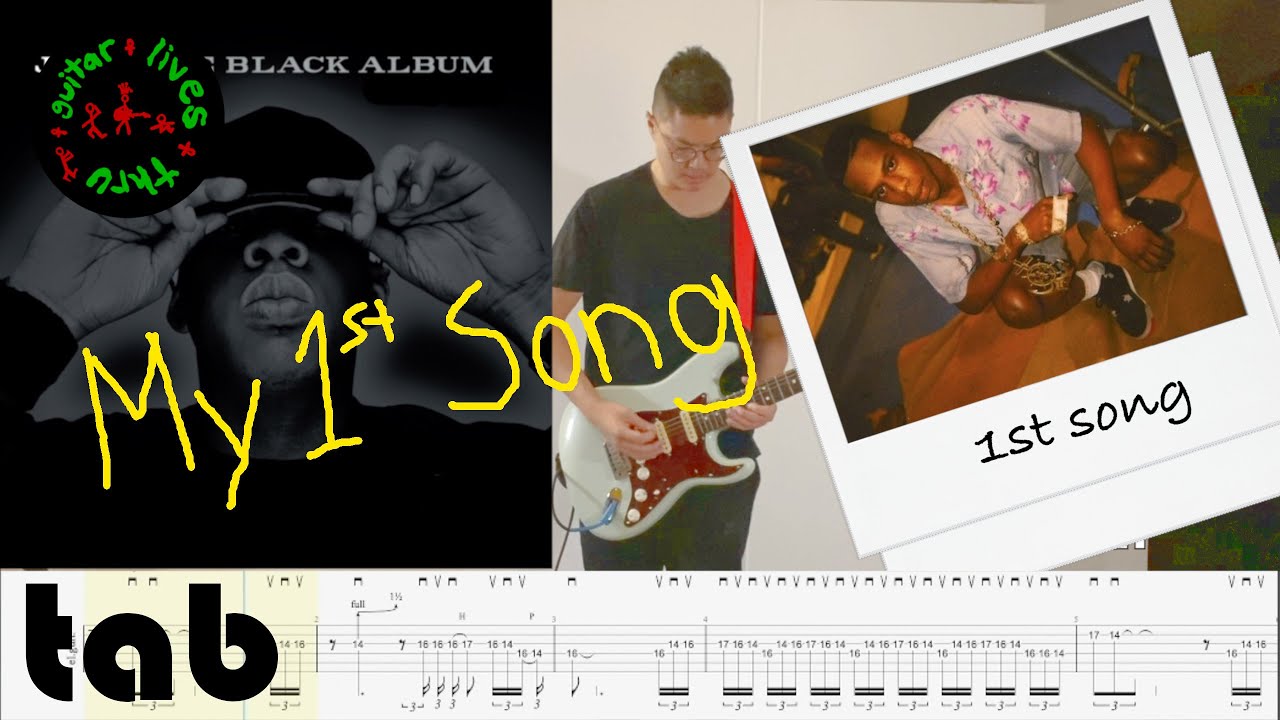 Jay-Z - My 1st Song | Guitar and Bass Tab | Cover | Lesson | Tutorial ...