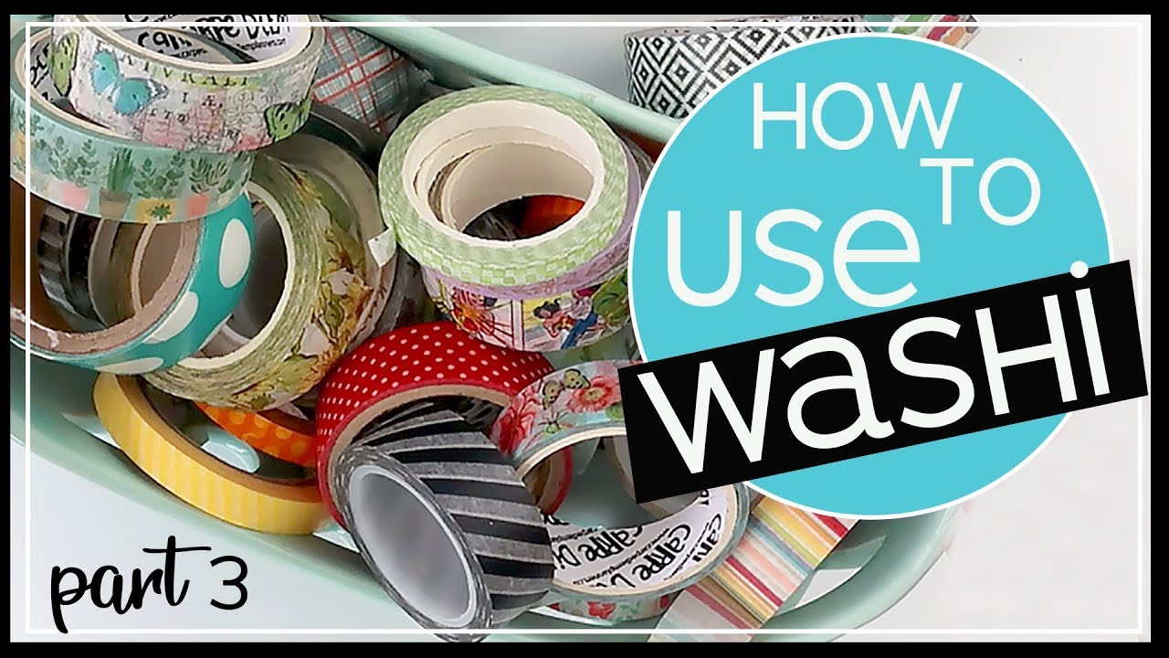 How to Use Washi | 6 Ways to Stay Organized With Washi - YouTube