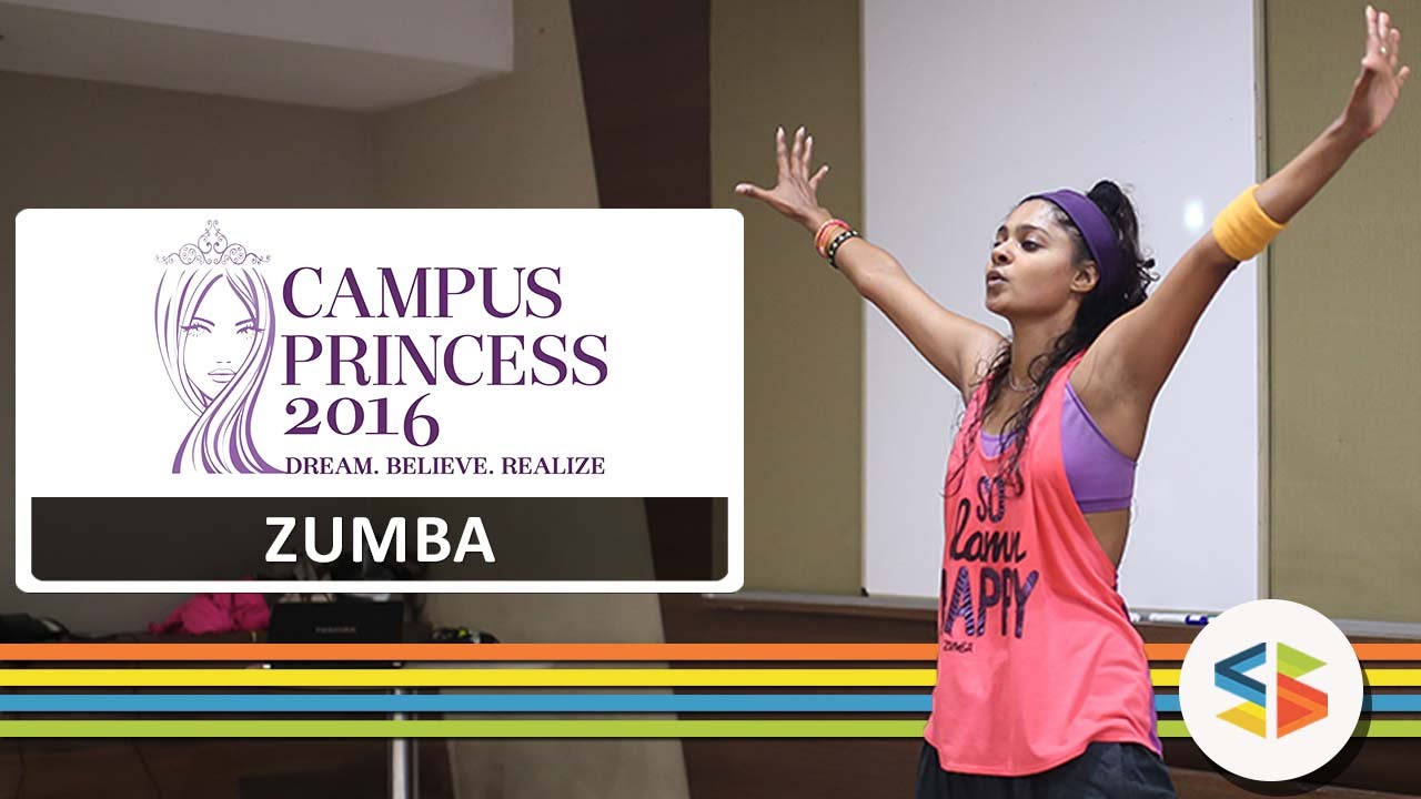 Swetha Jairam - Zumba Expert (Campus Princess 2016) - YouTube