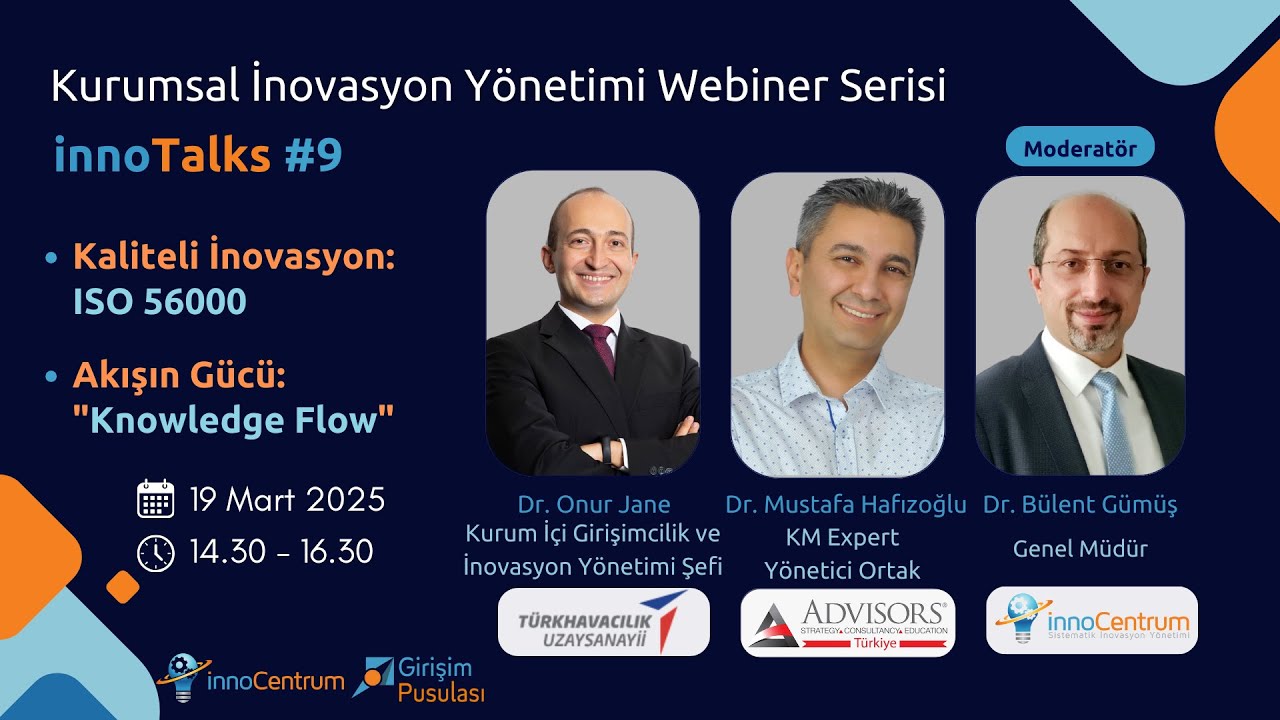 innoTalks #9 | Dr. Onur Jane & Dr. Mustafa Hafızoğlu - YouTube