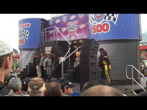 NASCAR 2009 Driver intro @ California Speedway 01 - YouTube