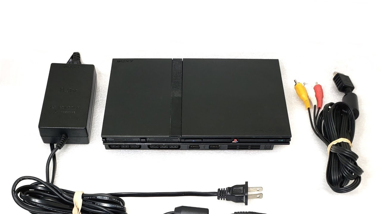 PS2 slim repair. Sounds like childhood - YouTube