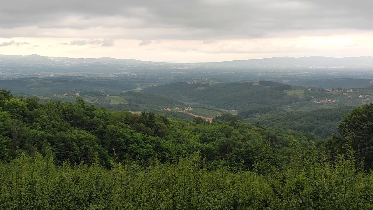Serbia2go: green landscape Dragačevo central Serbia from mountain ...