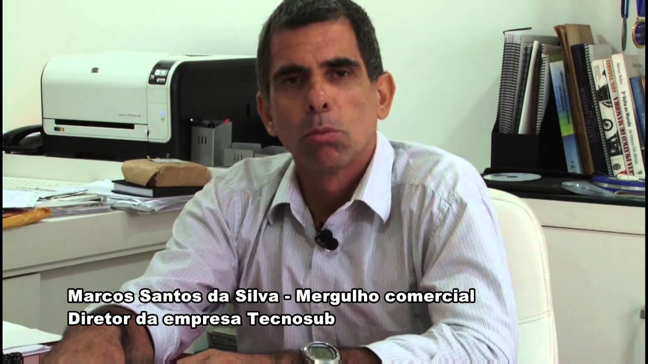 Marcos Santos da Silva - Empresário de mergulho comercial - YouTube
