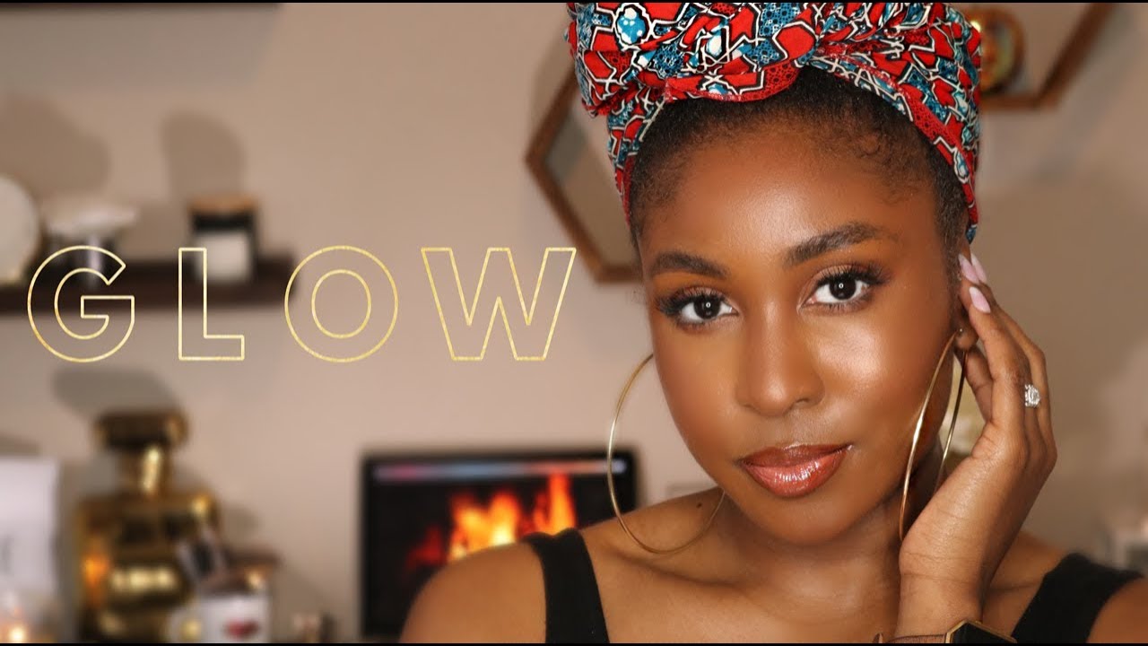 Glowing skin using bronzers and highlighter| BROWN/DEEP SKIN | JASMINE ...