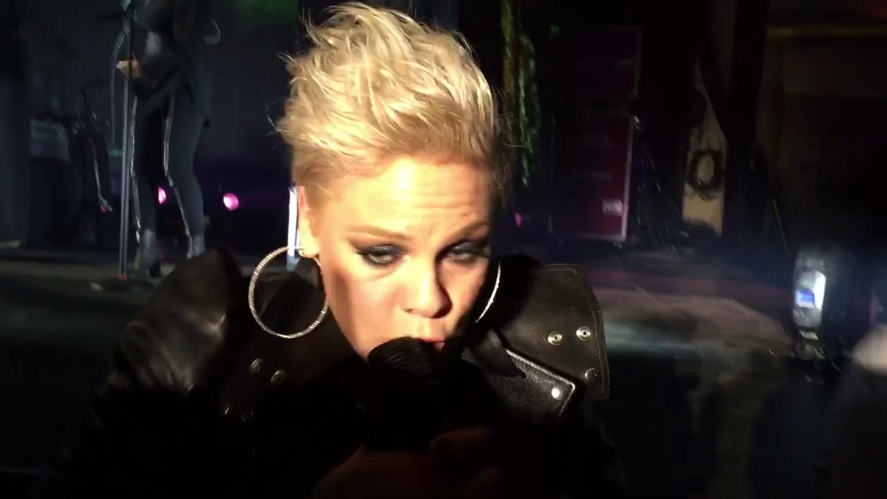 P!nk Pink Just Like A Pill Palladium Los Angeles 2/7/19 - YouTube