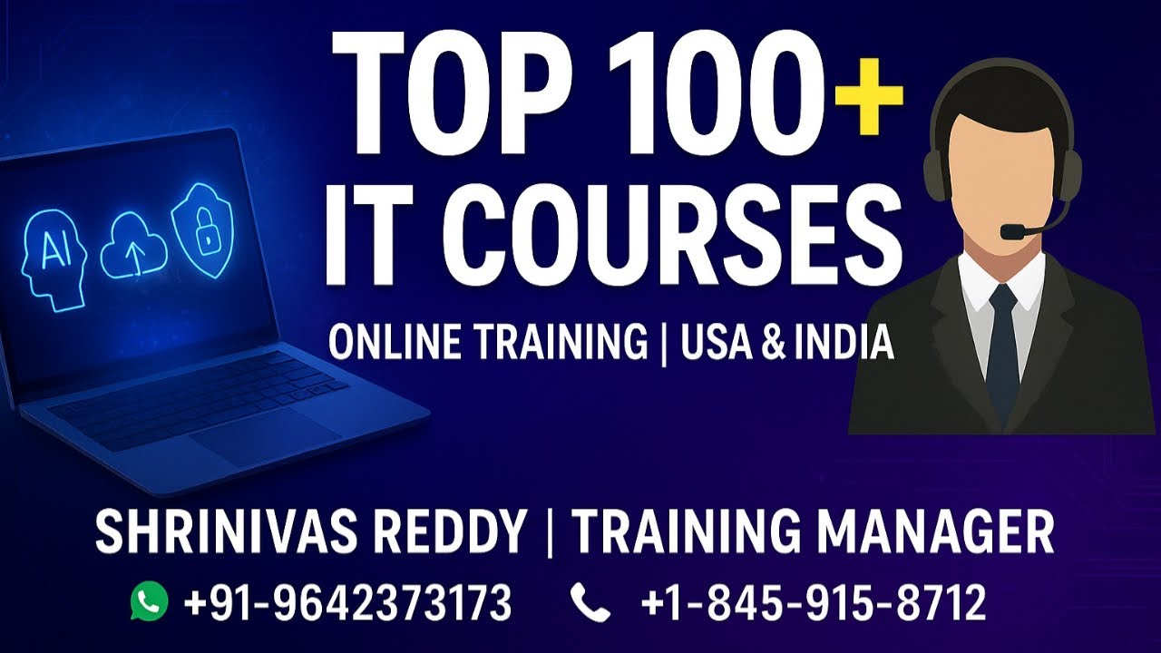 🔥 Top 100+ IT Courses & Training Programs | Online & Flexible Timings ...