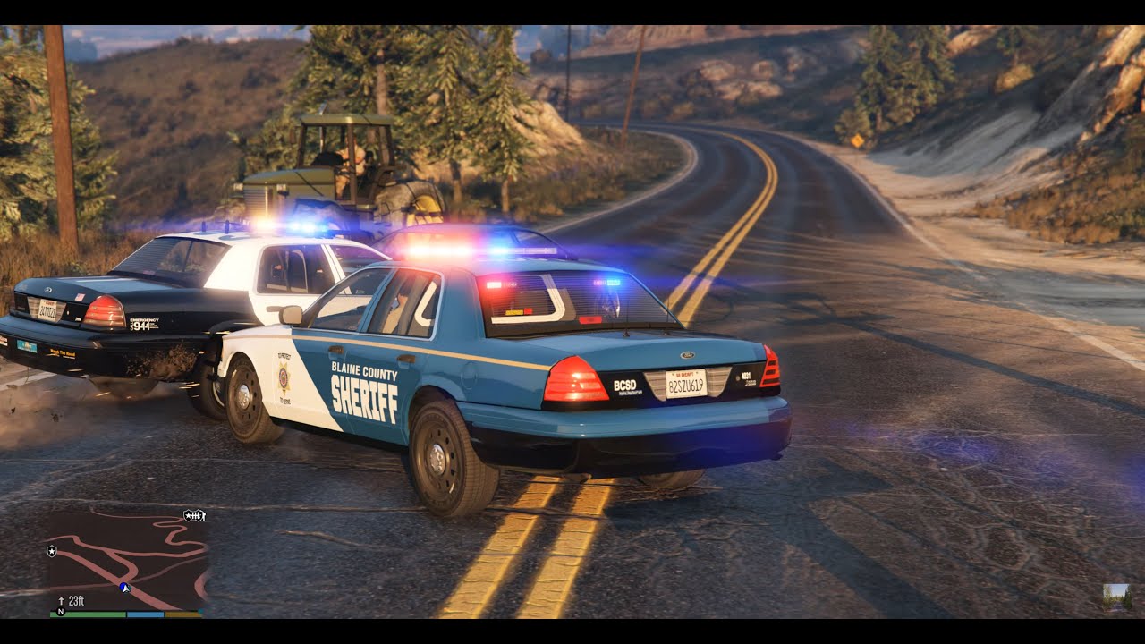 GTA5 LSPDFR patrol episode 47 with variable retentions..4K - YouTube