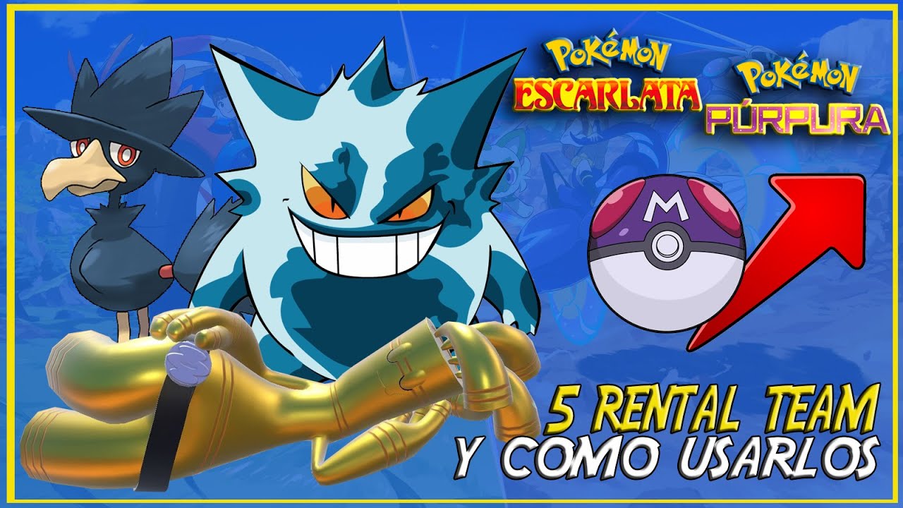 5 EQUIPOS para EMPEZAR en VGC 23 Pokemon Escarlata y Purpura - YouTube