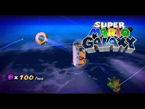 Super Mario Galaxy - Purple Coin Omelet (100%) Full Walkthrough - YouTube