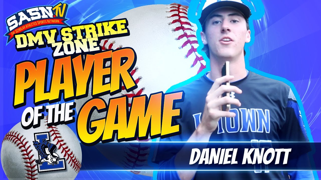 DMV Strike Zone Interviews Leonardtown's Daniel Knott - YouTube