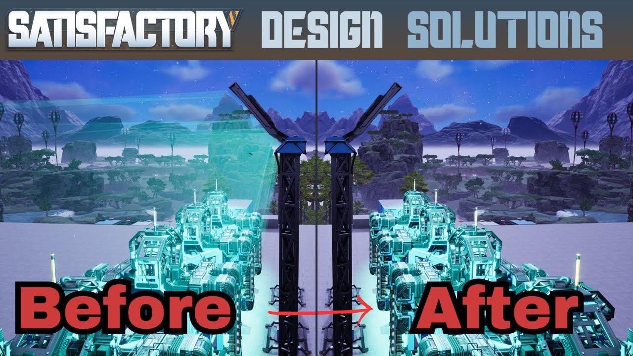 Eliminate distracting light rays in Satisfactory! - YouTube