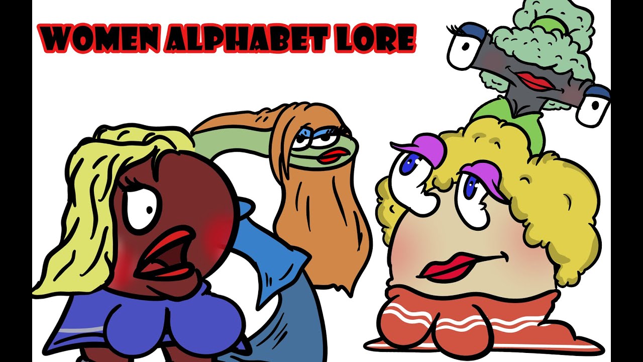 Alphabet Lore But They Girls_ Alphabet lore but it’s only females ...