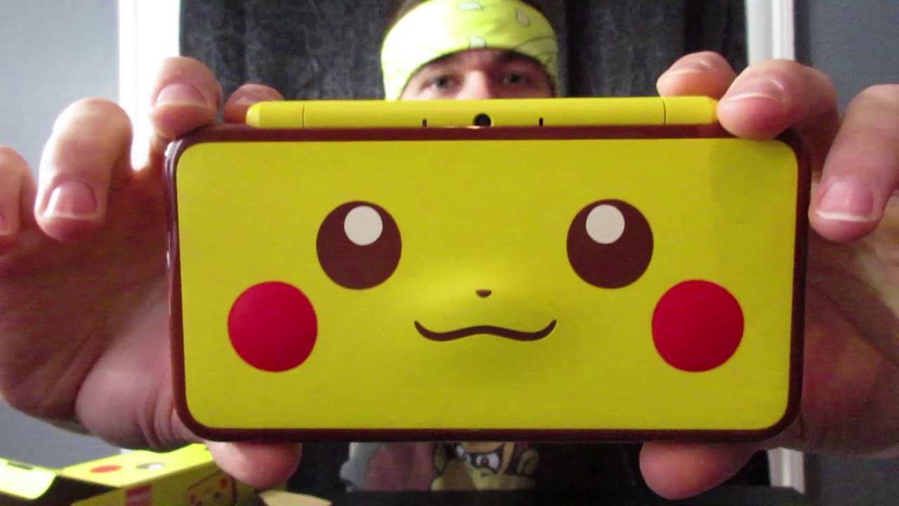 UNBOXING MY PIKACHU EDITION 2DS XL ! - YouTube
