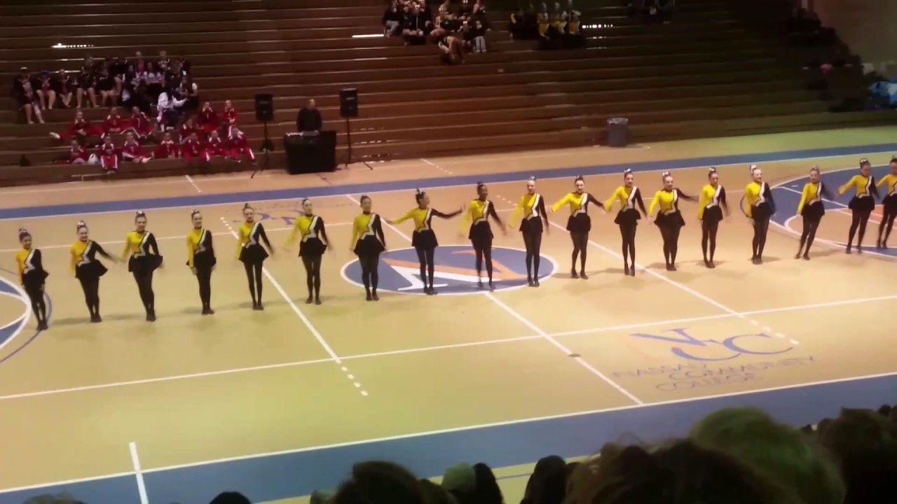 Commack Middle School kick line 2017 - March12th, NCC. - YouTube