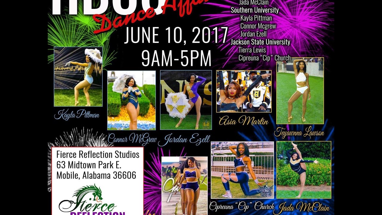 Fierce Reflection Studios: HBCU DANCE AFFAIR 2017 - YouTube