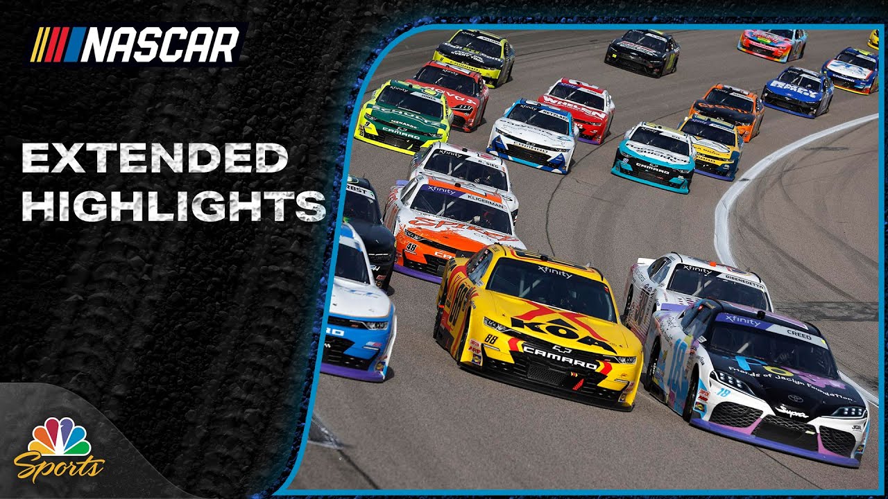 NASCAR Xfinity Series on The CW | HIGHLIGHTS: Kansas Lottery 300 | 9/28 ...