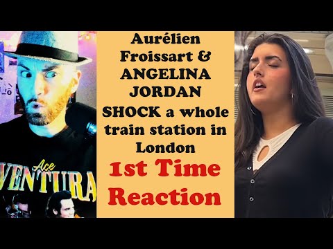 Aurélien Froissart & Angelina Jordan | SHOCK a whole train station in ...