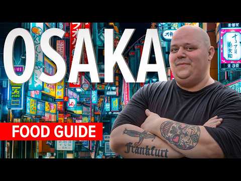 ⁠Japan Food Eskalation! 🤩 | OSAKA Cinematic Food Guide 🇯🇵