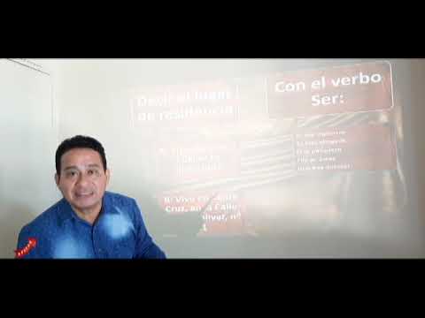 dirección, Nacionalidades, Verbo Ser y Profesiones (AULA 4) - YouTube