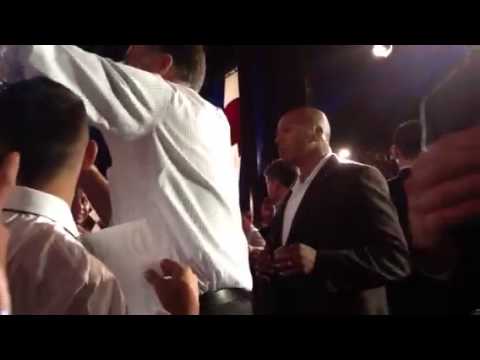 I shook Mitt Romneys hand at Red Rocks - YouTube