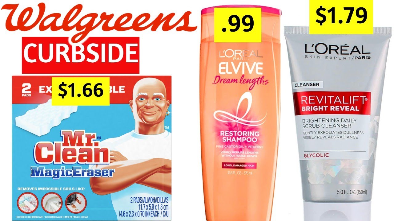 Walgreens **CHEAPO LOREAL** EASY CURBSIDE DEALS! - YouTube