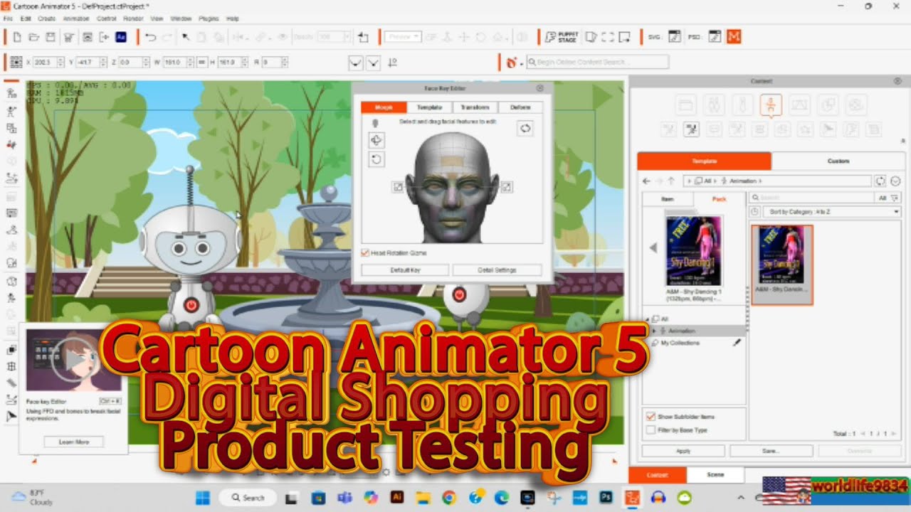 Cartoon Animator 5 Digital Marketing Resources shopping And Character ...