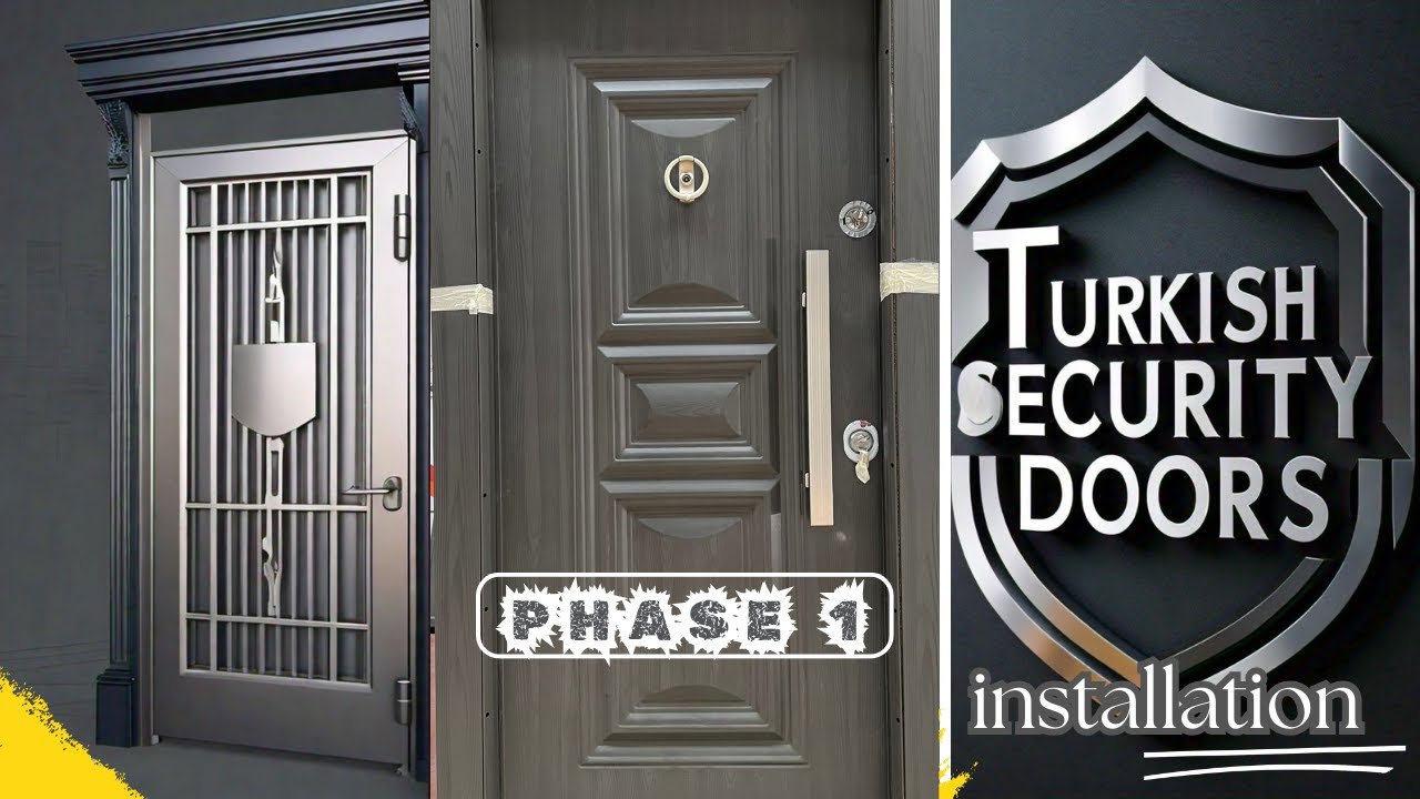 Building In Ghana Ep 63 Turkish Security Doors Installation Phase 1 ...