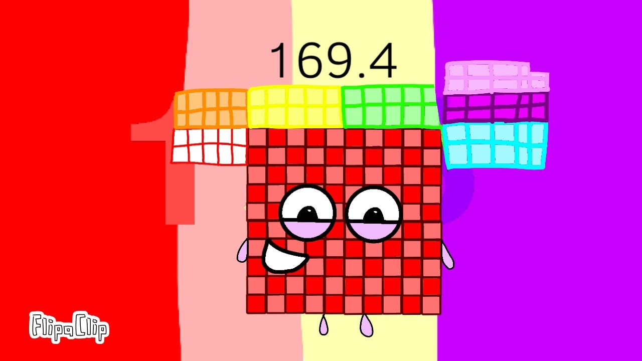Numberblocks band fifths 136 for 4.25 - YouTube
