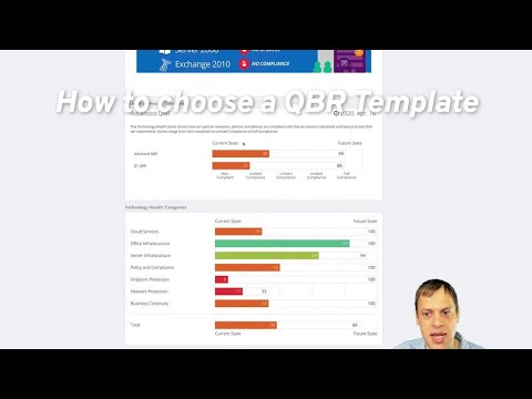 How to choose a QBR Template - YouTube