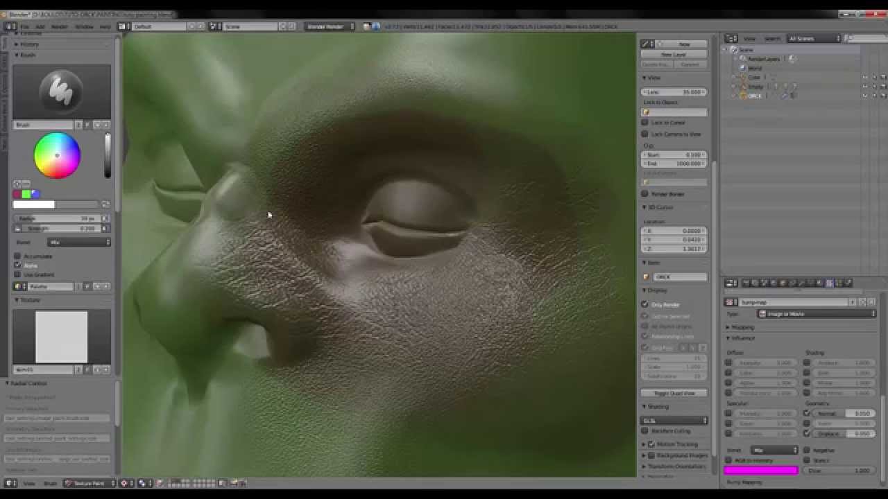 P2DESIGN tutorial painting - YouTube