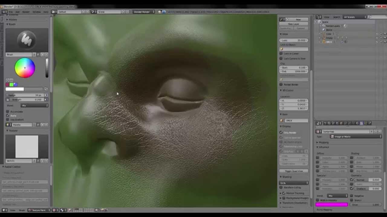 P2DESIGN tutorial painting - YouTube