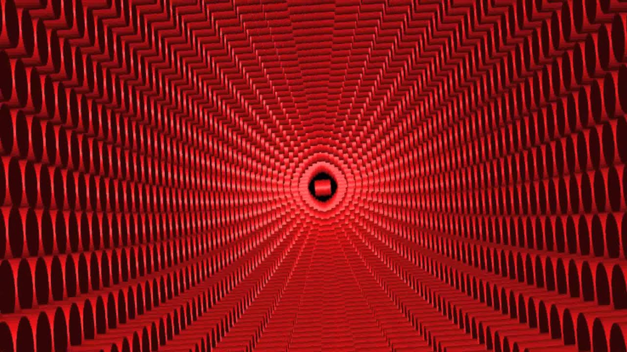 Red Tunnel Background ANIMATION FREE FOOTAGE HD - YouTube