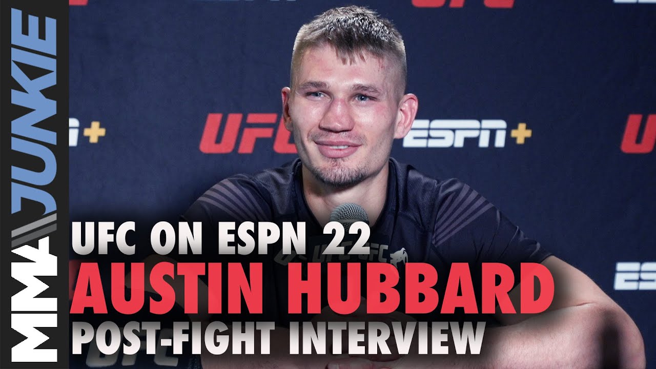 Austin Hubbard credits 'staying active but being smart for win | UFC on ...